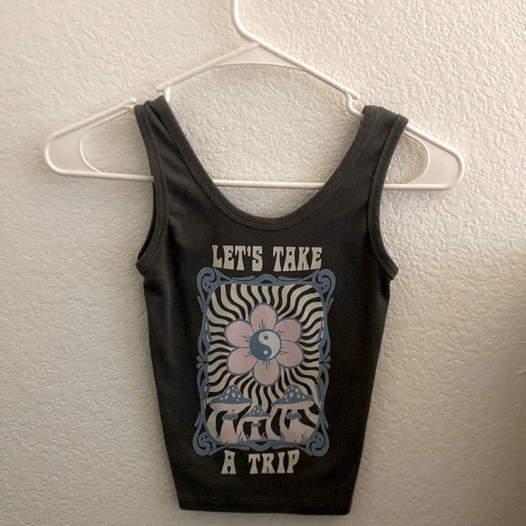 Tops | Super Cute Tank Top That Is Cropped From A Boutique | Poshmark